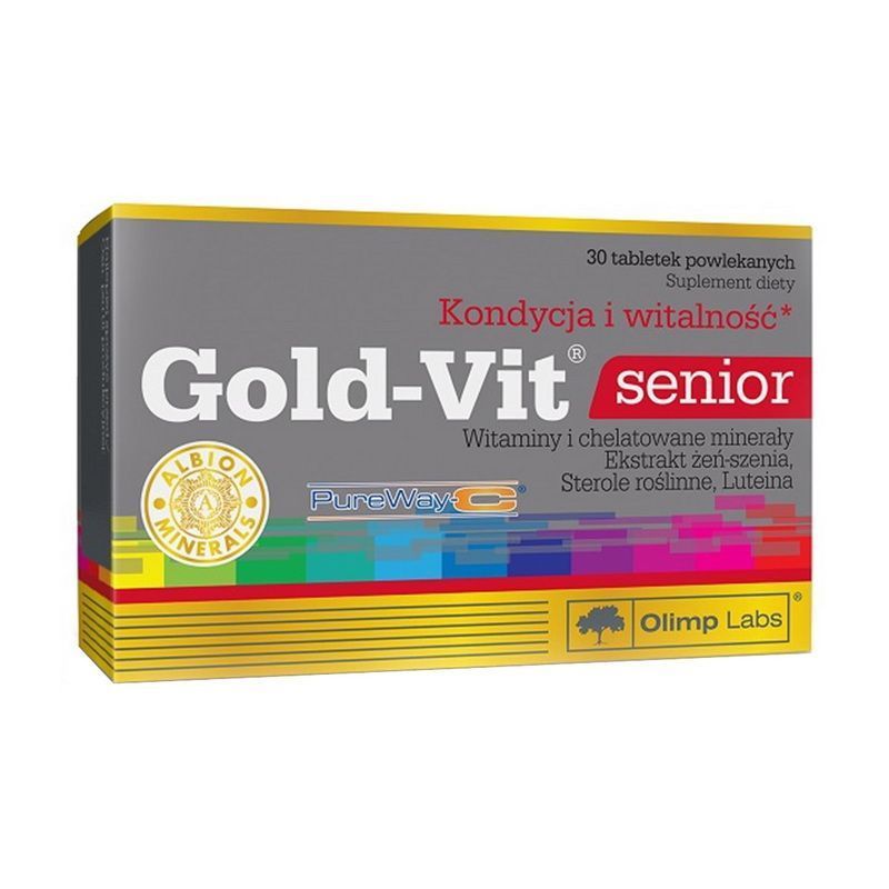 Купити Gold-Vit Senior (30 tab) 000020474 в інтернет магазині COIL
