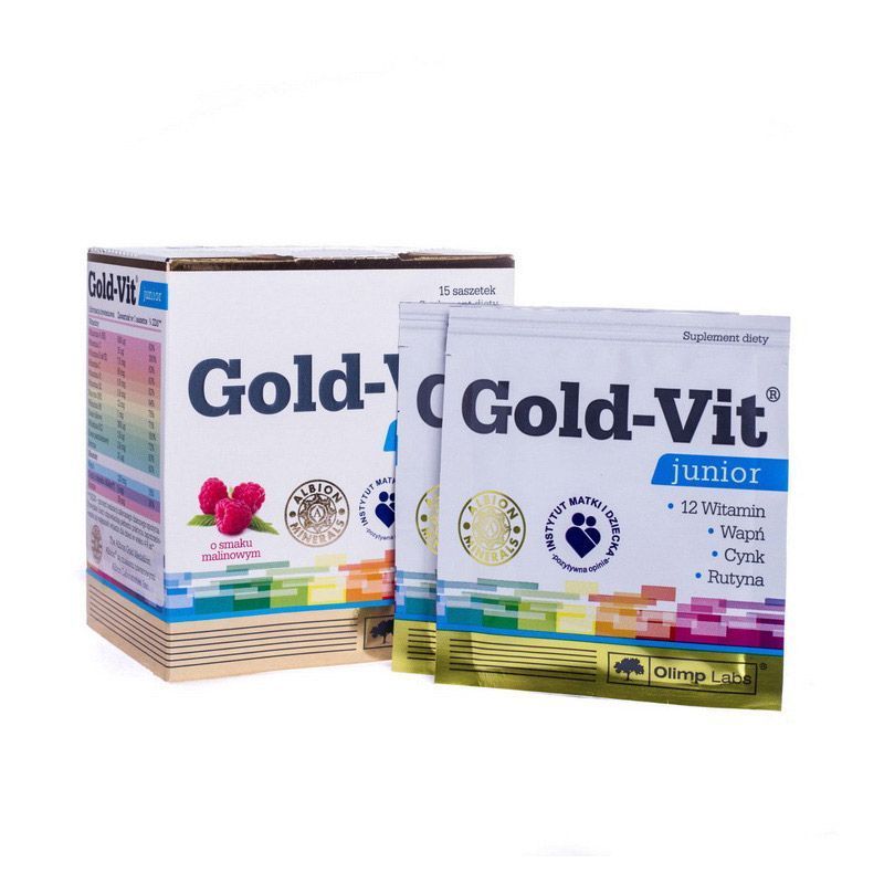 Купити Gold-Vit junior (15 sachets, raspberry) 000013596 в інтернет ...